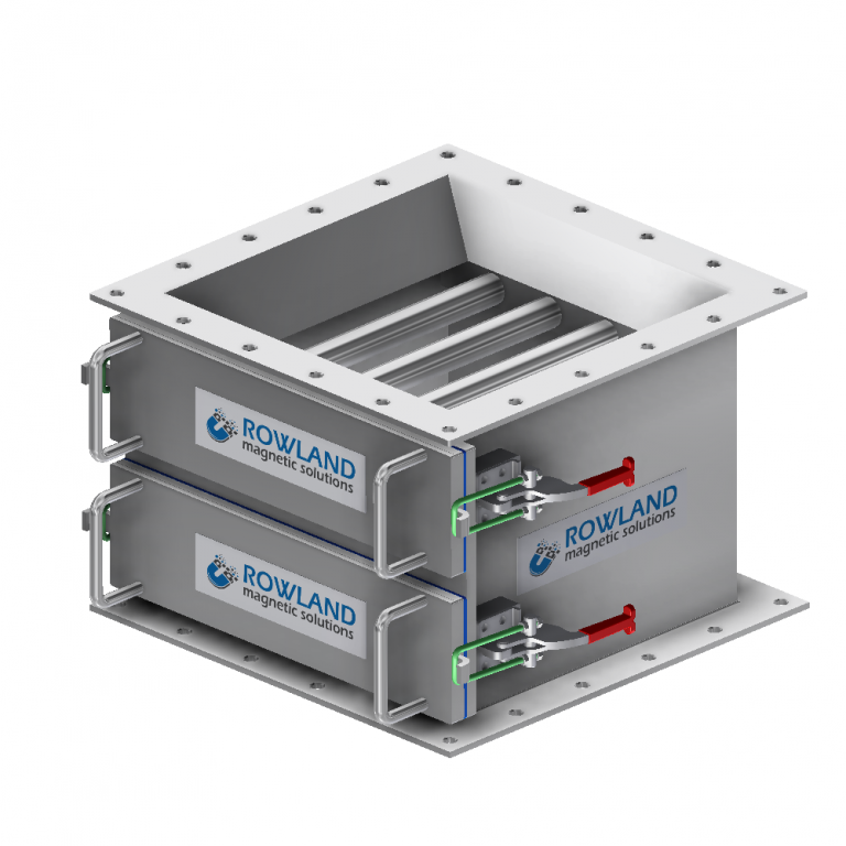 Easy Clean Double Boxed Magnetic Grid Separator - Rowland Magnetic ...